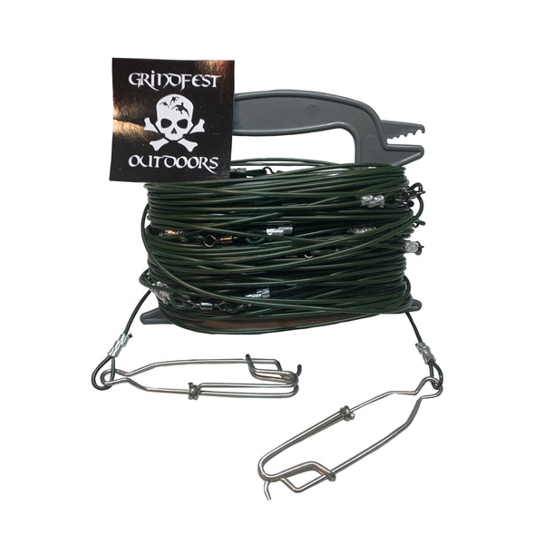 Coated Cable Gang Rig Kit – GrindFest Outdoors